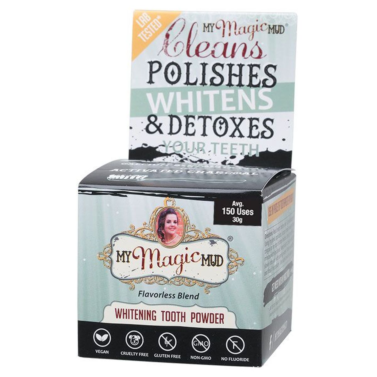 MY MAGIC MUD Whitening Tooth Powder (30g) – YOGA DOOD